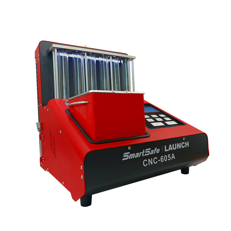 Gasoline Fuel Injector Cleaning Machine Launch GDI CNC605A Injector ...