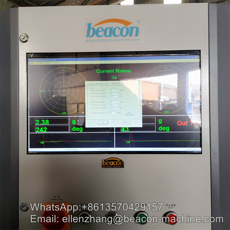 YYQ-1000A Belt Balancing Machine Dynamic balance machine-Beacon Machine