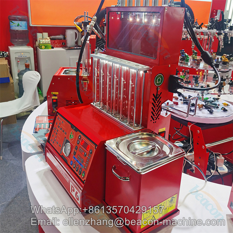 P6 gasoline injector test and cleaning machine-Beacon Machine