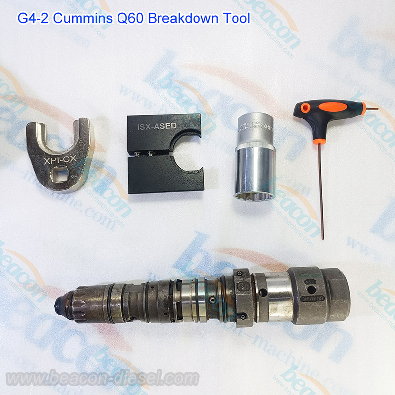 Cummins Q60 Injector Breakdown Tool | G4-2 Diesel Repair Kit-Beacon Machine